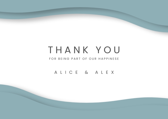 Thank you card flyer Template | PosterMyWall