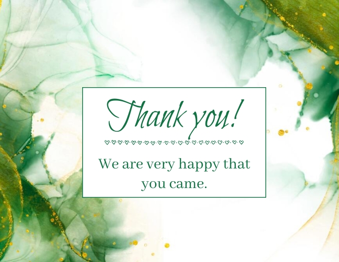 Thank you card flyer template | PosterMyWall