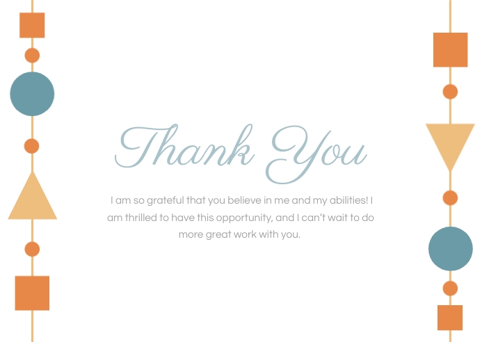 THANK YOU CARD FOR BOSS Template | PosterMyWall
