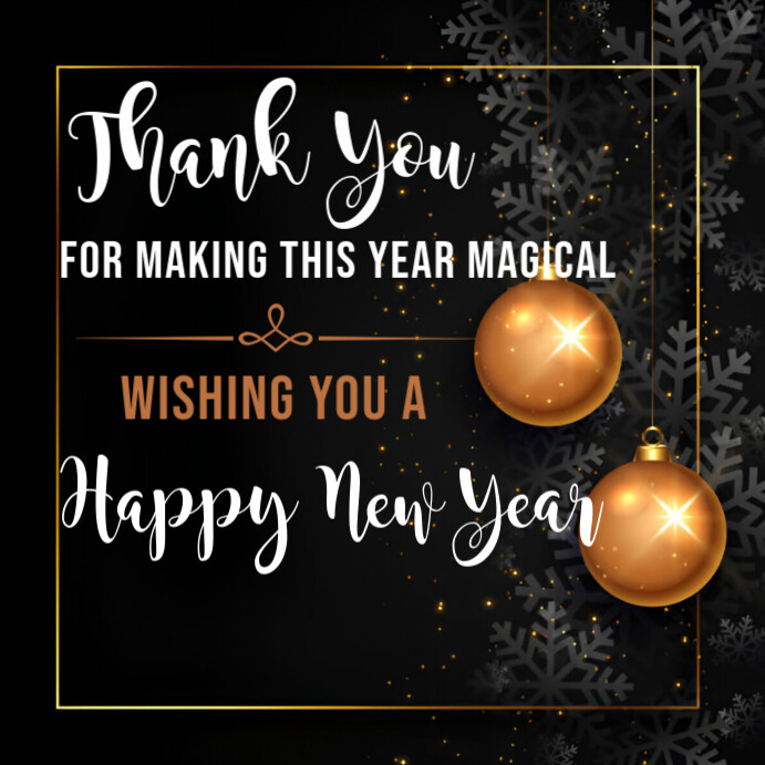 Thank you card poster ad design Template | PosterMyWall
