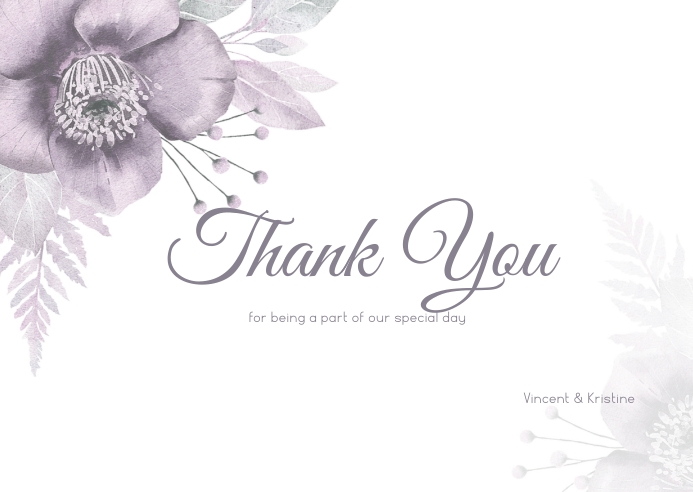 Thank You Card Template | PosterMyWall