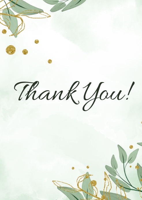 Thank You Card Template | PosterMyWall