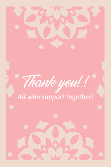 Thank you Covid-19 Help Template | PosterMyWall