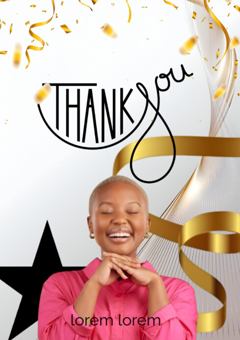Copy of Thank you | PosterMyWall