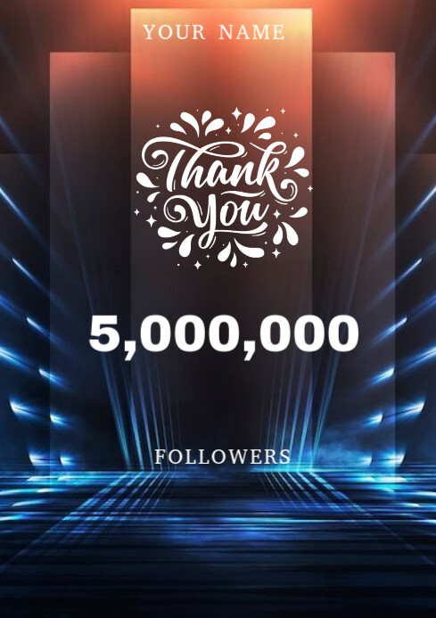 THANK YOU Template | PosterMyWall