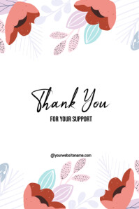Thank you Template | PosterMyWall