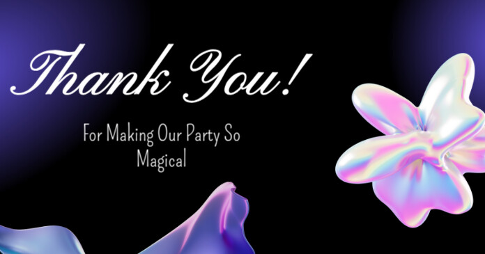 Thank you Template | PosterMyWall