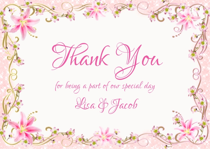 Thank you Template | PosterMyWall