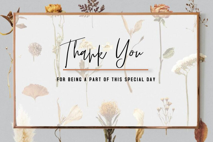 THANK YOU Template | PosterMyWall