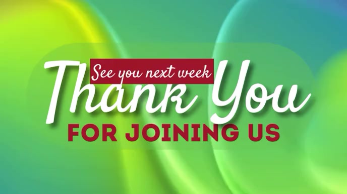 Thank you digital display template | PosterMyWall