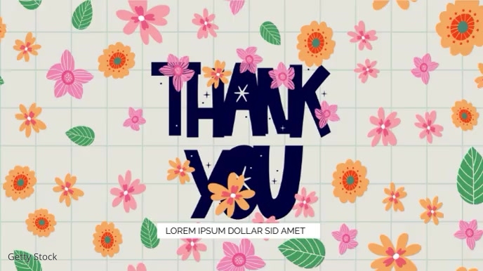 thank you digital display video Template | PosterMyWall