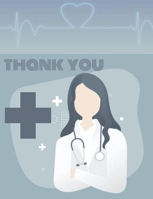 Thank You Doctor! Template | PosterMyWall