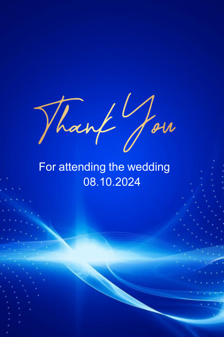 thank you editable Template | PosterMyWall