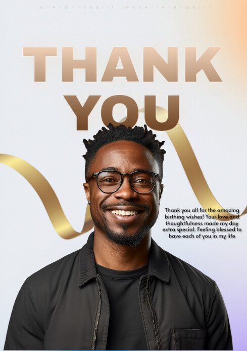 Copy of thank you flyer | PosterMyWall
