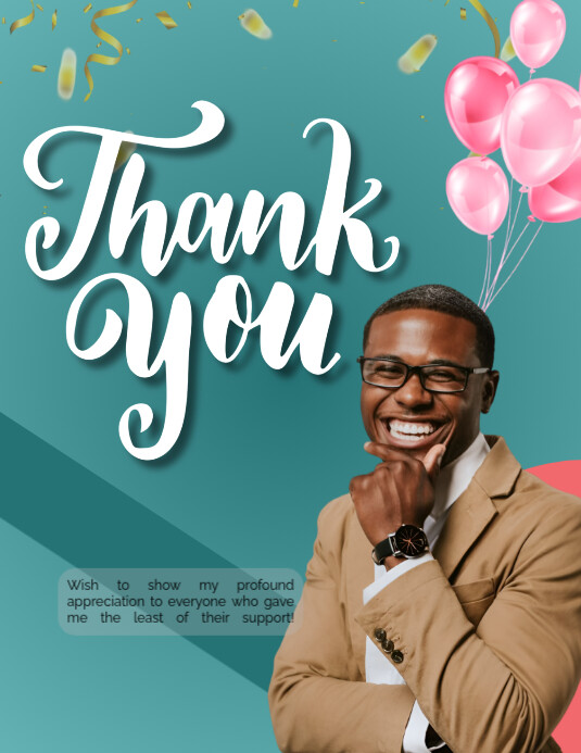 Thank you flyer Template | PosterMyWall
