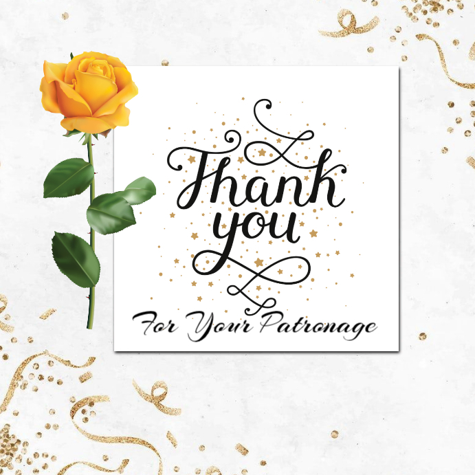 THANK YOU FLYER Template | PosterMyWall