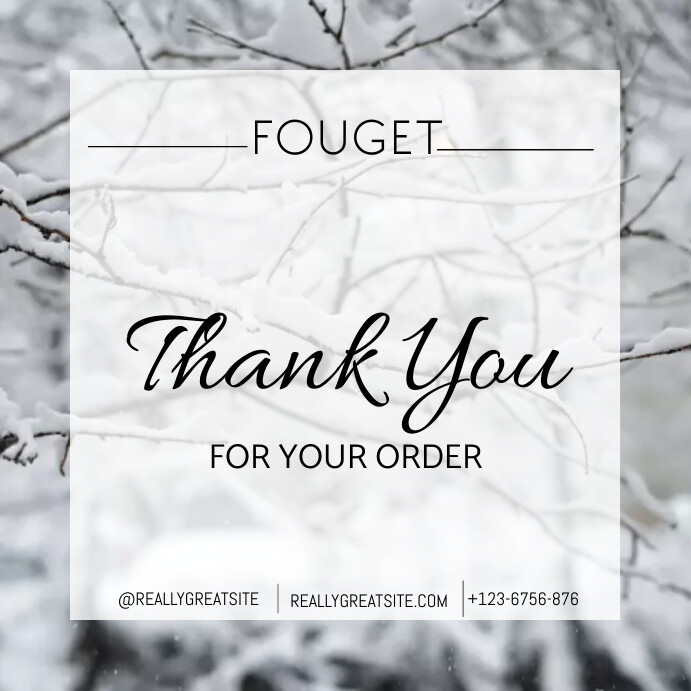 Thank You Flyer Poster Template | PosterMyWall