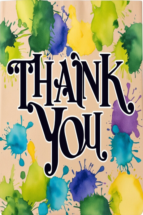 Thank you flyers Template | PosterMyWall