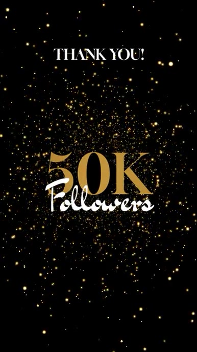 Copy of Thank You Followers Appreciation Insta Story | PosterMyWall