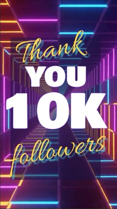 Thank You Followers Appreciation Insta Story Template | PosterMyWall
