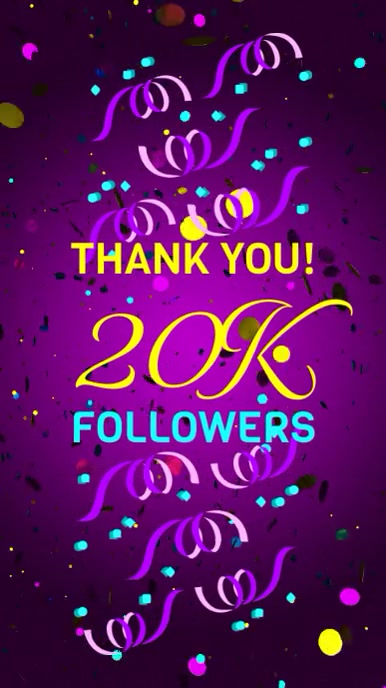 Copy of Thank You Followers Appreciation Insta Story | PosterMyWall