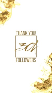 Thank You Followers Appreciation Insta Story Template | PosterMyWall