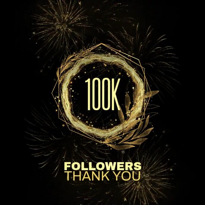 Copy of Thank You Followers Appreciation Instagram Celebration ...