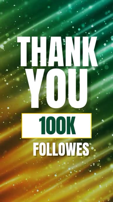 Thank you for following Template | PosterMyWall