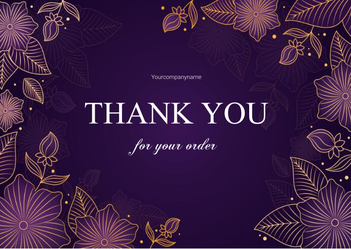 THANK YOU NOTE Template | PosterMyWall