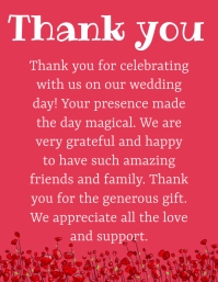 Thank you flyer Template | PosterMyWall