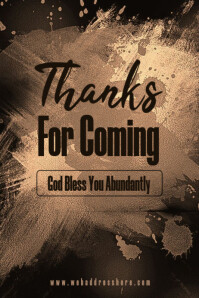 Thank you note Template | PosterMyWall