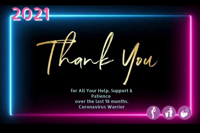 Thank You Note Template | PosterMyWall