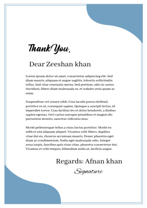 Thank you pages background Template | PosterMyWall