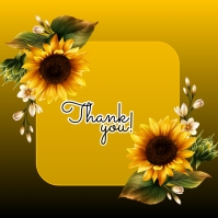 Thank you post Template | PosterMyWall