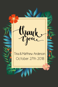 Thank You Poster Template | PosterMyWall