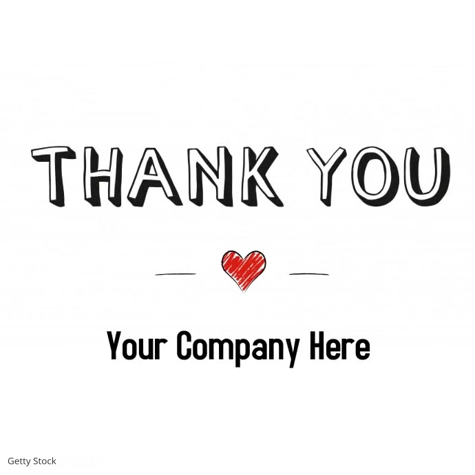 Thank You Social Media Video Ad Template | PosterMyWall