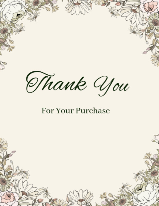 Thank you template 2025 | PosterMyWall