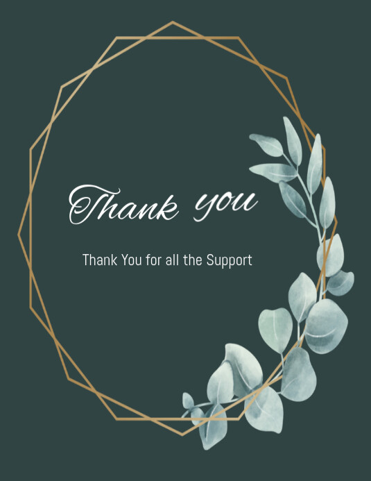 Thank you template 2025 | PosterMyWall