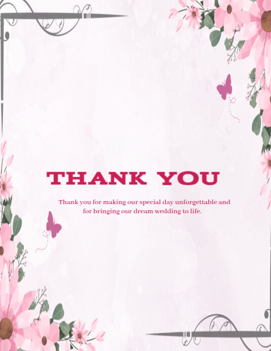 Thank you template 2025 | PosterMyWall