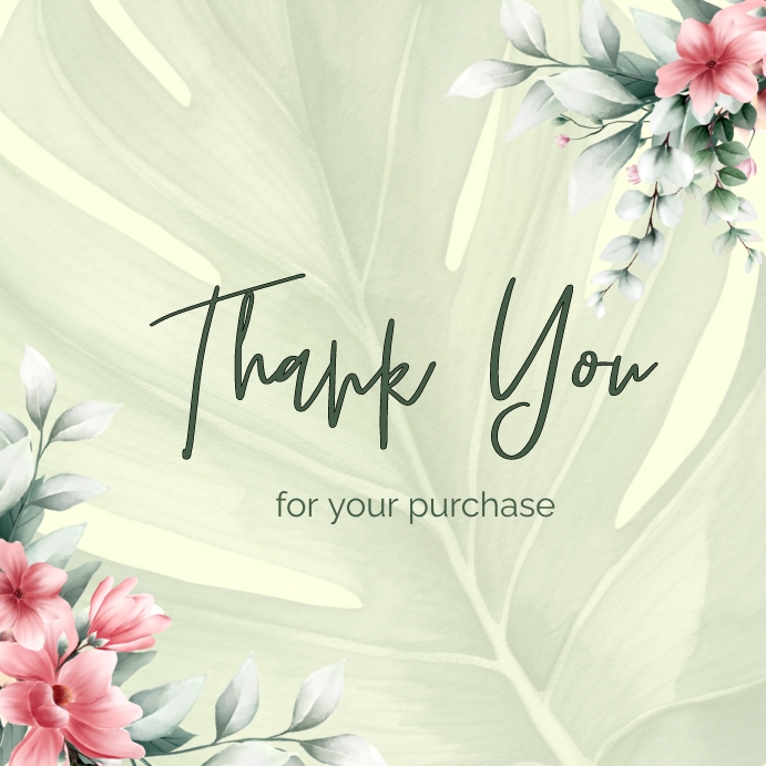 Thank You Template Card | PosterMyWall