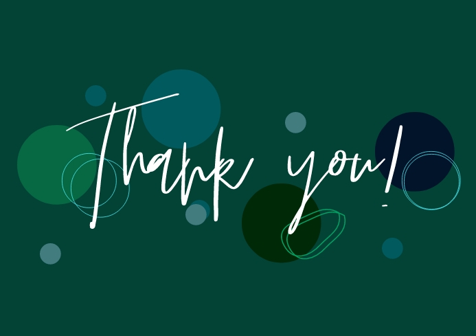 Thank You Template | PosterMyWall