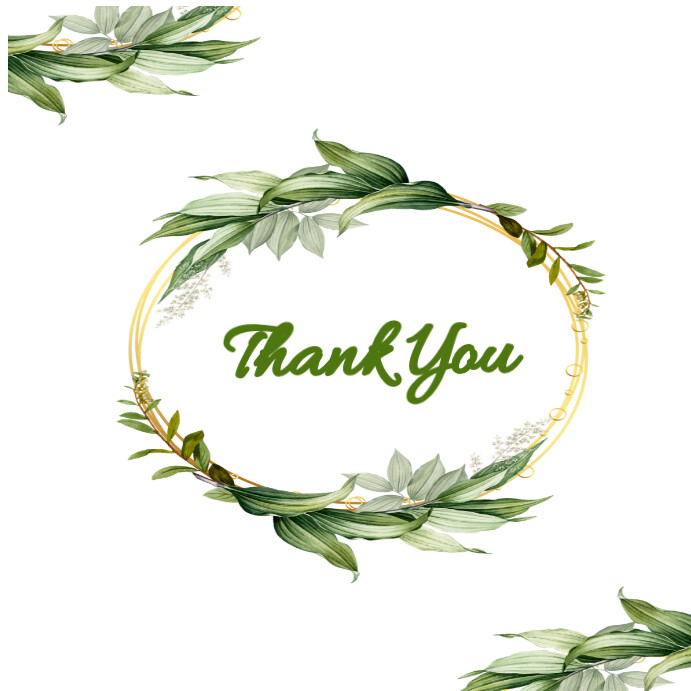 Thank You.instagram poster Template | PosterMyWall
