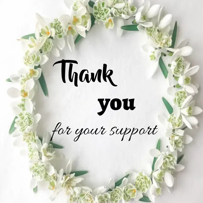 Thank You.instagram poster Template | PosterMyWall