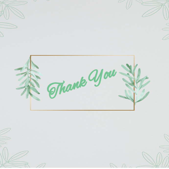 Thank You.instagram poster Template | PosterMyWall