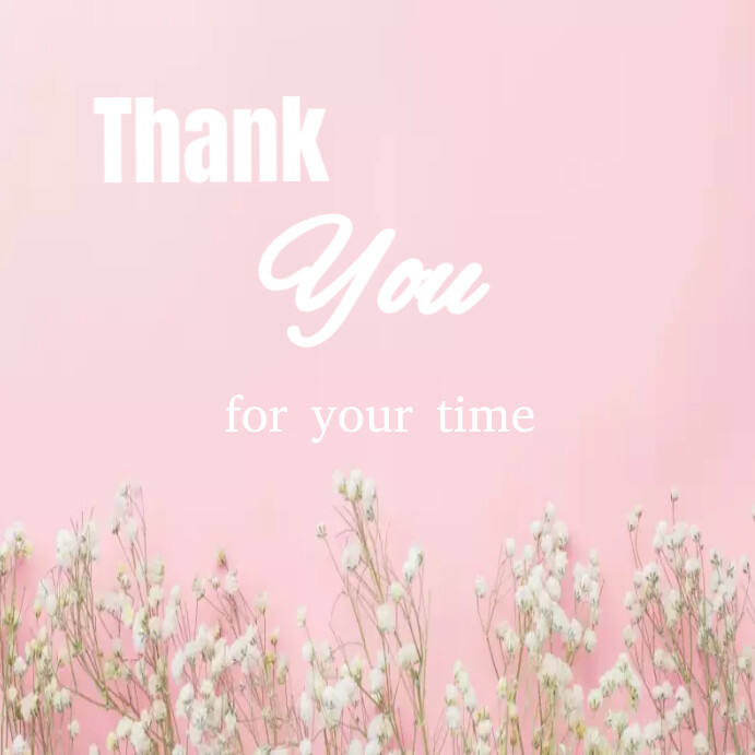 Thank You.instagram poster Template | PosterMyWall