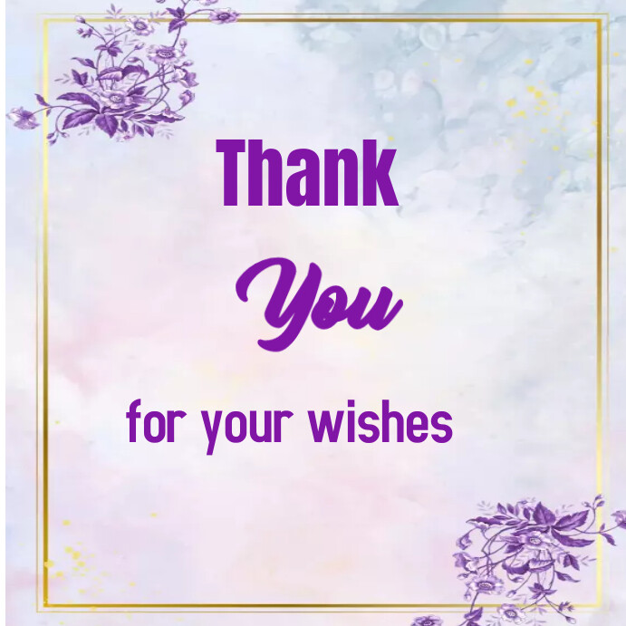Thank You.instagram poster Template | PosterMyWall