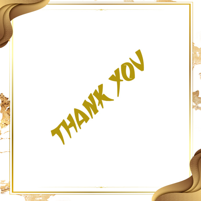 Thank You.instagram poster Template | PosterMyWall