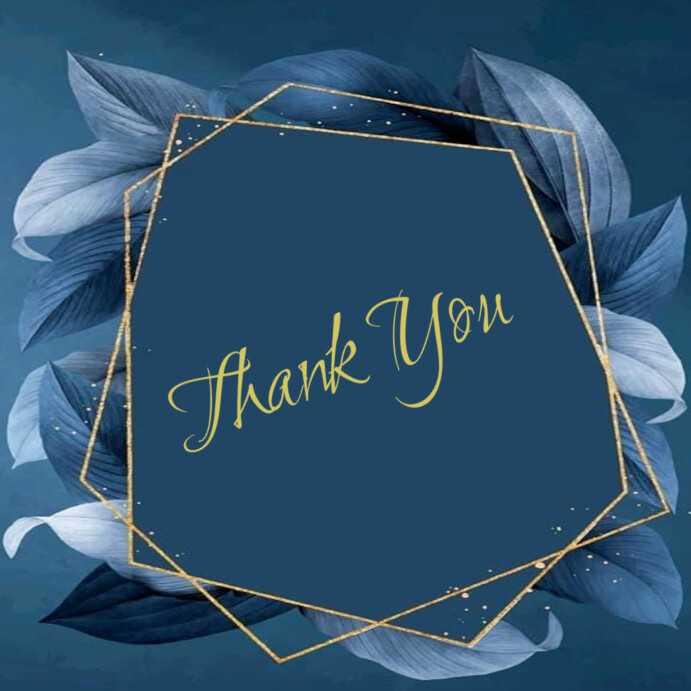 Thank You.instagram poster Template | PosterMyWall