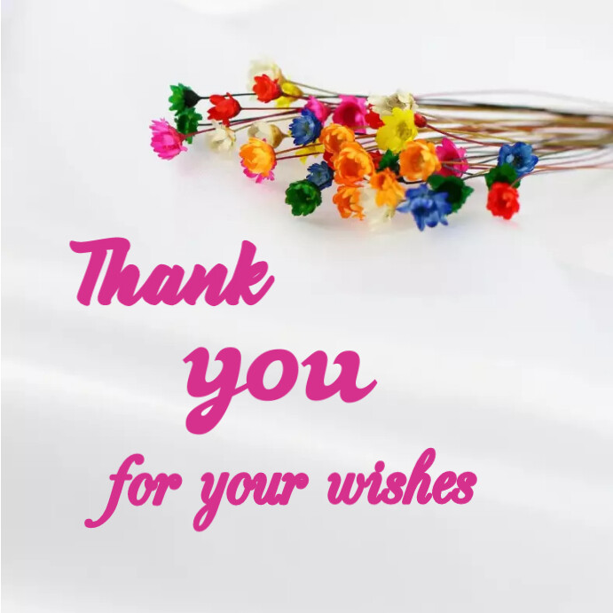 Thank You.instagram poster Template | PosterMyWall