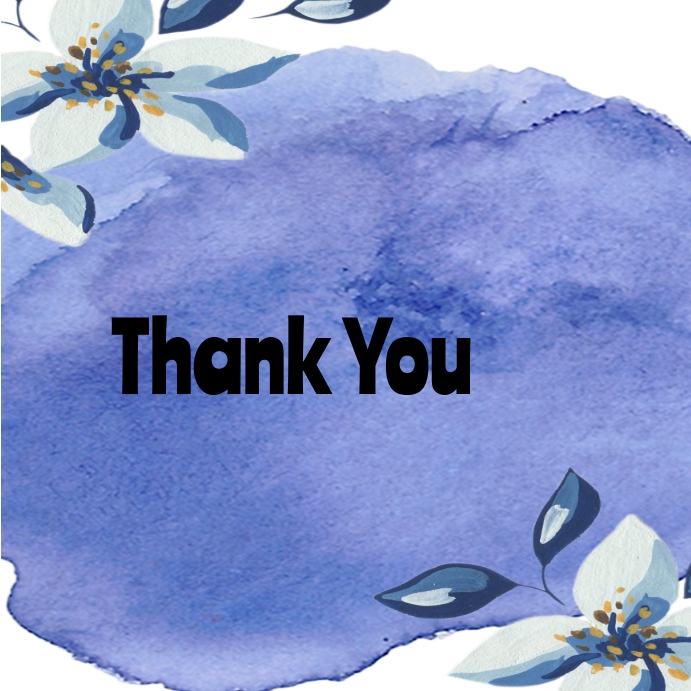 Thank You.instagramposter Template | PosterMyWall